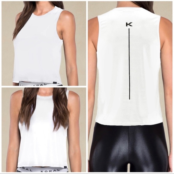 Koral | Tops | New Koral Muscle Brisa Tank Xl | Poshmark